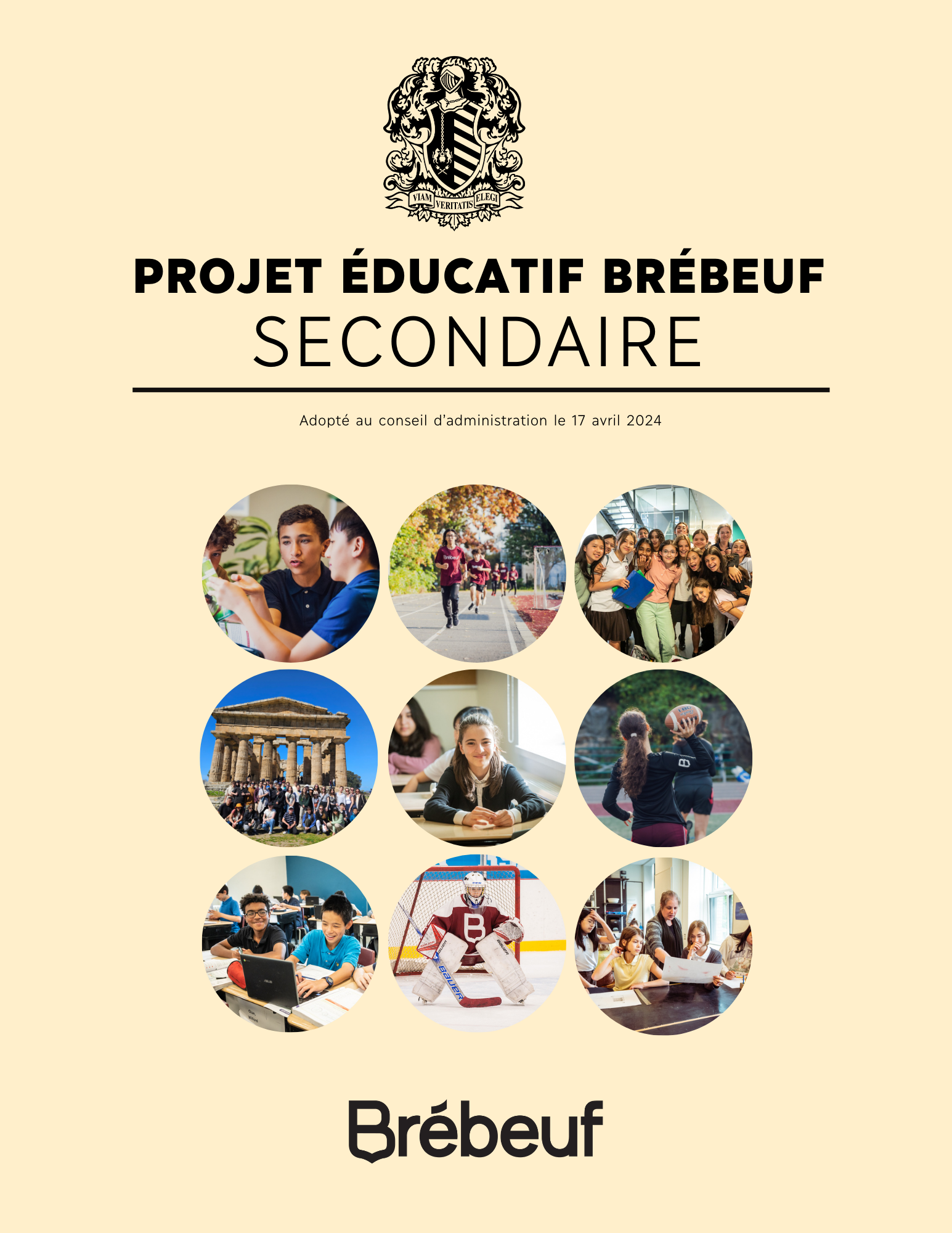 LE PARCOURS SECONDAIRE À BRÉBEUF - Secondaire