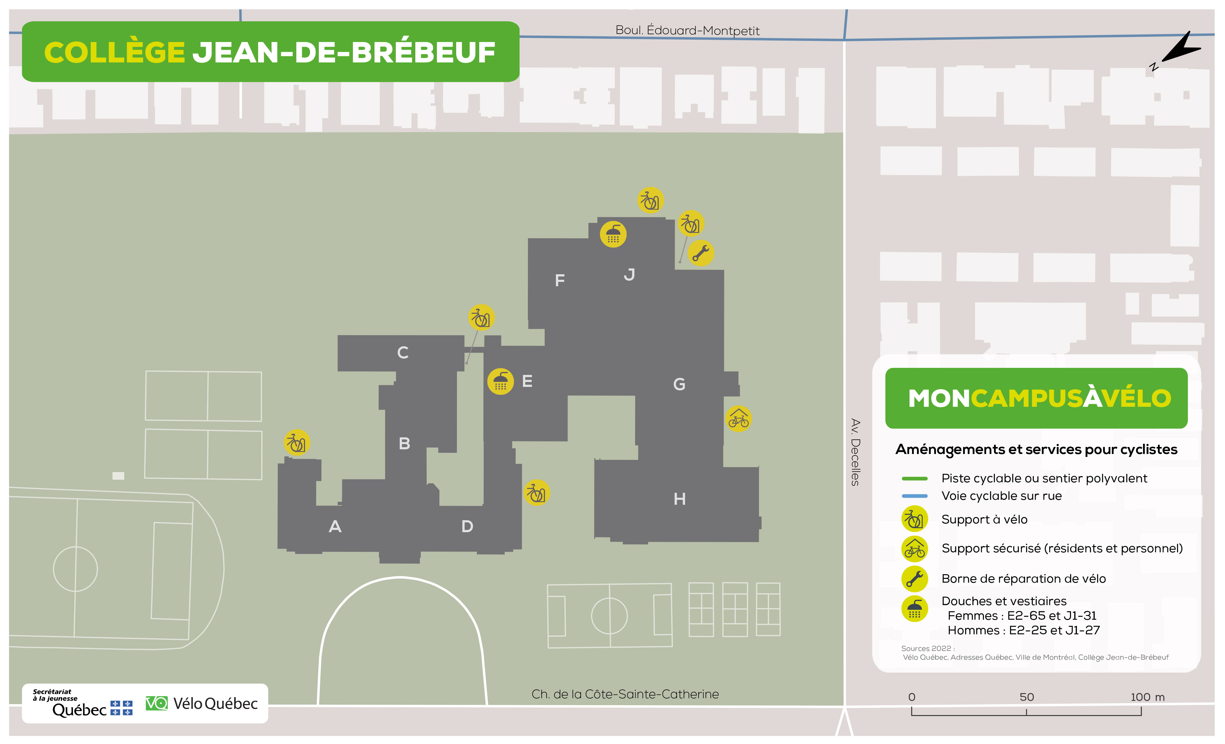 Campus_stationnement_velo | Brébeuf